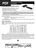 Microzone 6C Mini User Manual | PDF | Remote Control | Switch