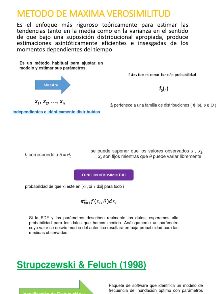Metodo de Maxima Verosimilitud | PDF | Matemáticas Aplicadas | Estadísticas