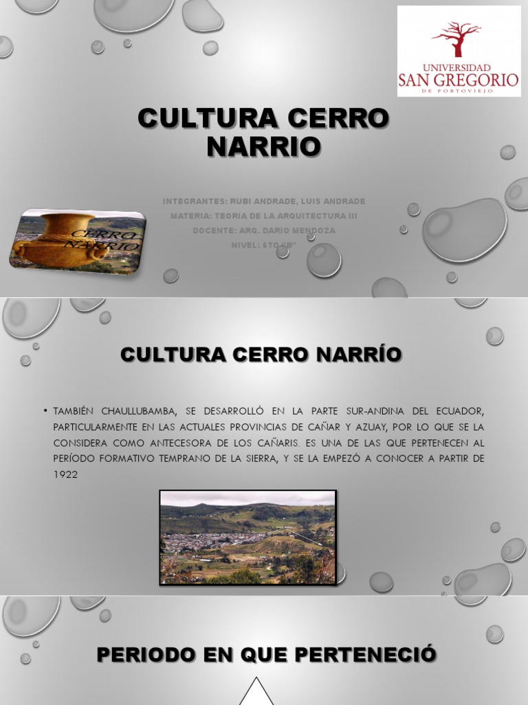 Cultura Cerro Narrio | PDF