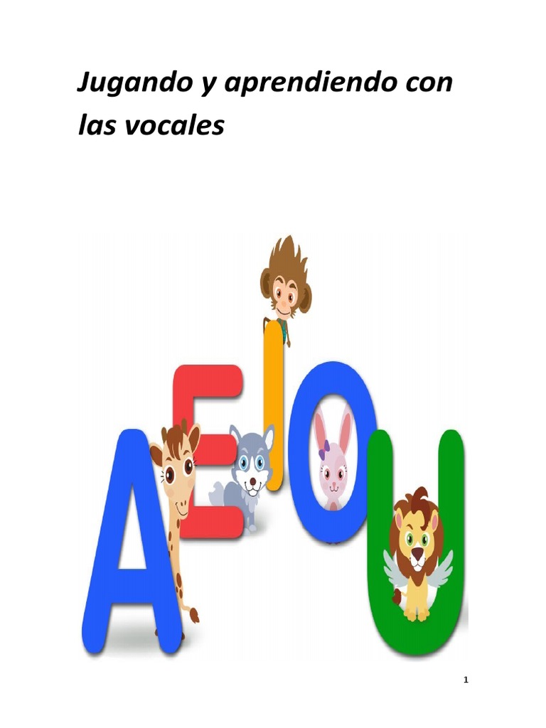 Actividades Divertidas con Vocales | PDF | Deportes | Ocio