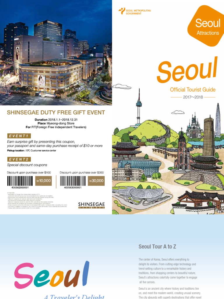 Official Tourist Guide - Seoul, South Korea | PDF | Seoul | Tourism
