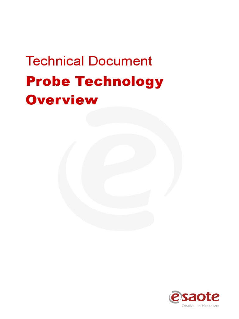 Ultrasound Mylab - Esaote PA240 Probe | PDF