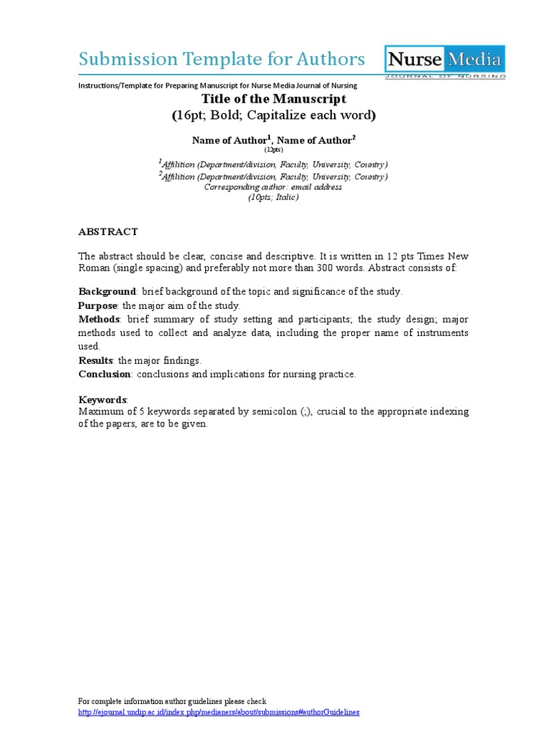 Template NMJN Fix | PDF | Communication | Cognitive Science