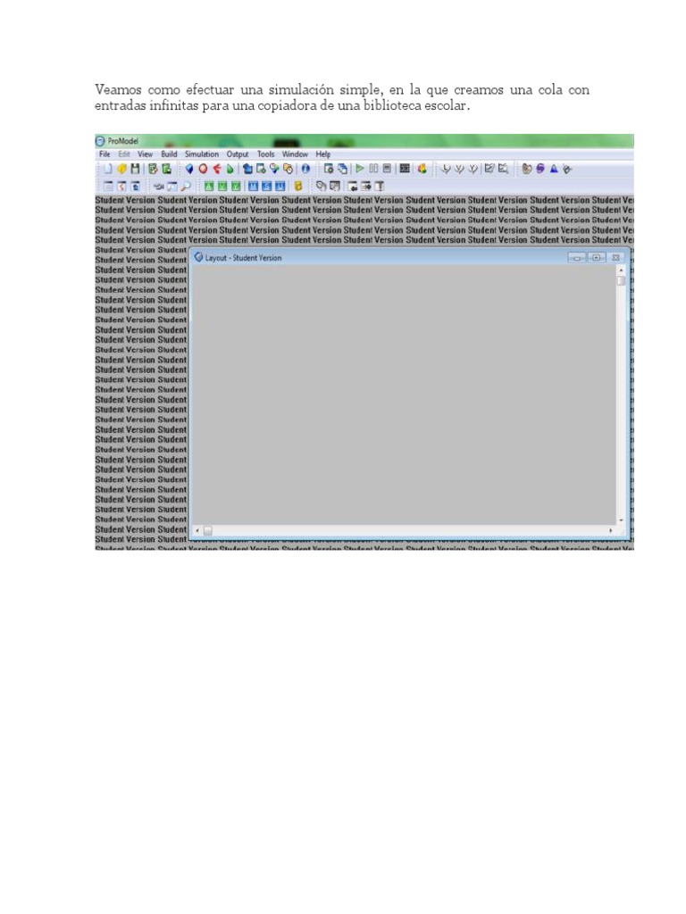 Promodel Ejercicio 1 | PDF | Point and Click | Informática