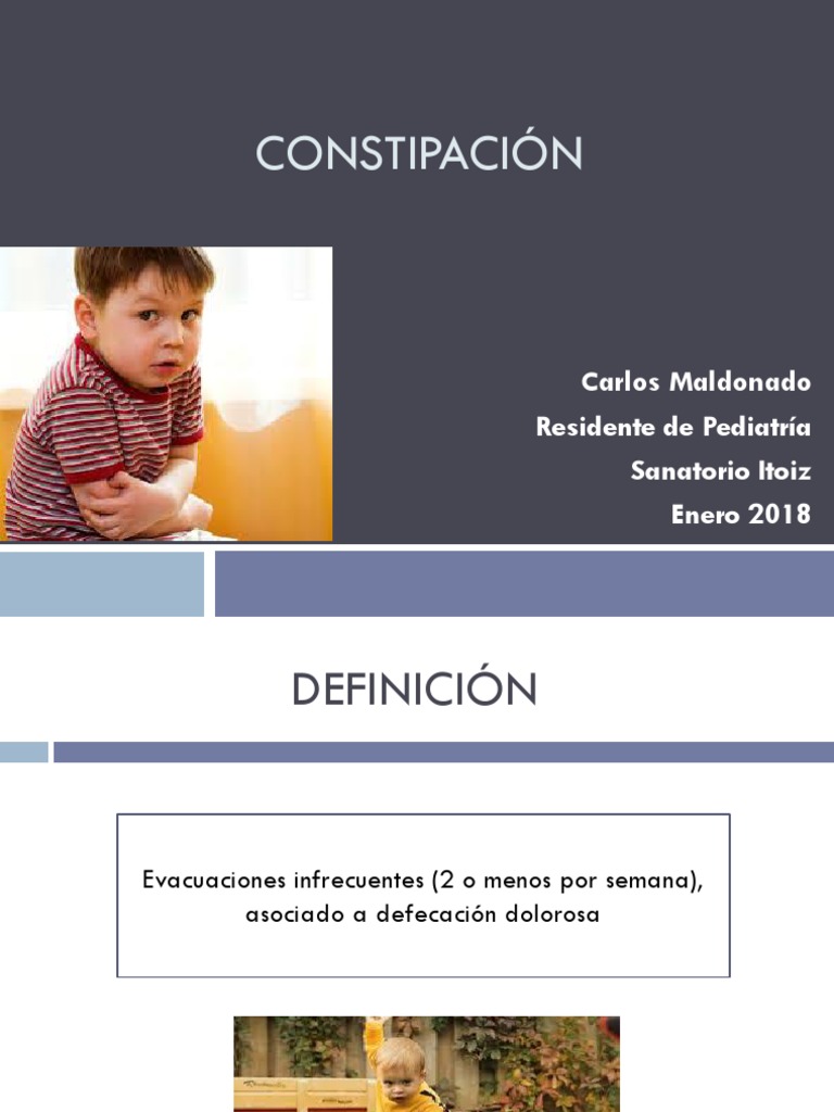 CONSTIPACION | PDF | Estreñimiento | Gastroenterología