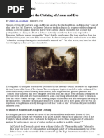 CH 24 The Garment of Adam in Jewis Muslim and Christian Tradition | PDF ...