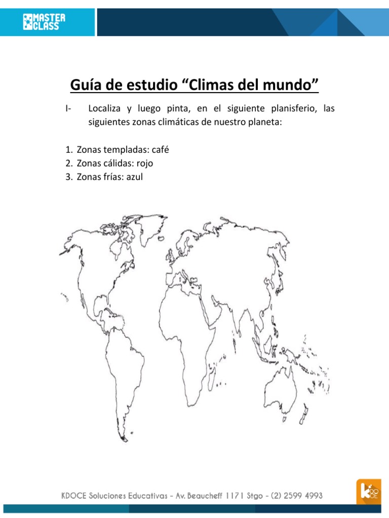Guía Zonas Climaticas | PDF