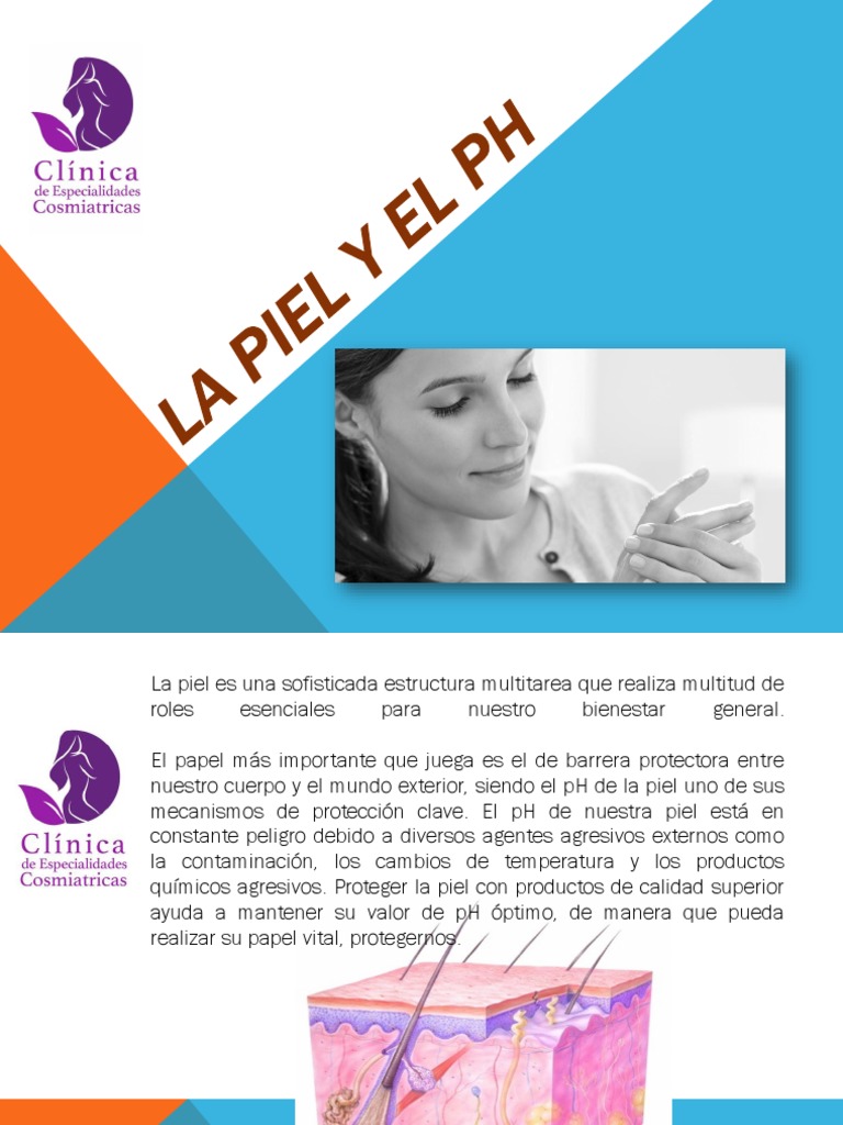 La Piel y El PH | Descargar gratis PDF | Ph | Piel
