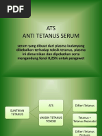 Spo Prosedur Pemberian Injeksi Anti Tetanus Serum (Ats) | PDF