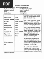 Kitchen Evaluation Form | PDF