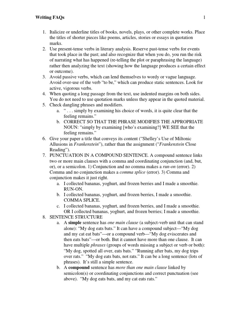 MIT21L 006S13 Writingfaqs | PDF | Onomastics | Cognitive Science