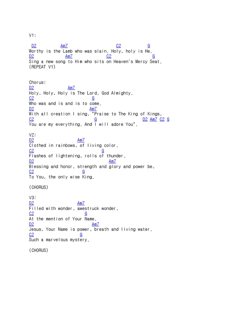 Revelation Song | PDF