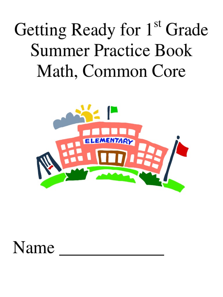 My Getting Ready For 1st Grade Math Summer PracticeBook Commo | PDF ...