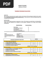 Trainees Record Book Sample | PDF | Behavior Modification | Learning