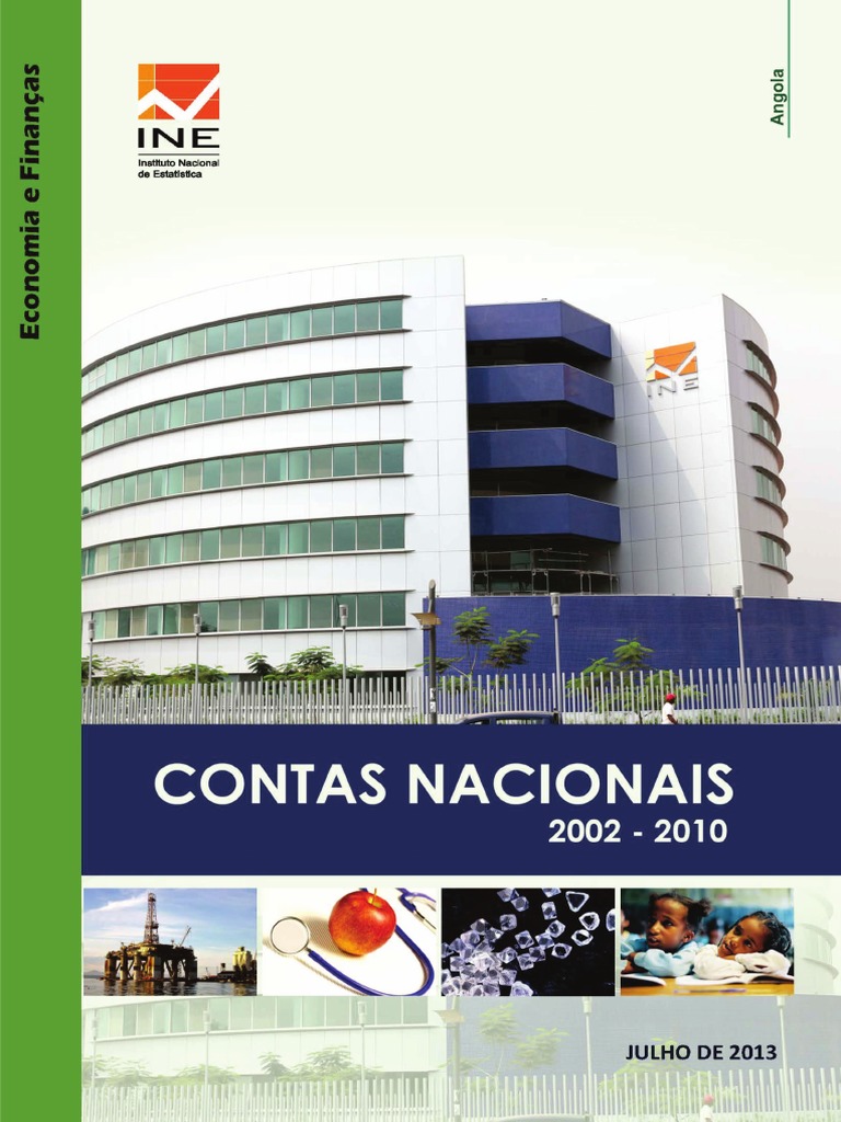 Contas Nacionais de Angola 2018 | Produto Interno Bruto | Economia