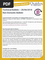 RdSAP Conventions v10.0 | PDF | Window | Roof