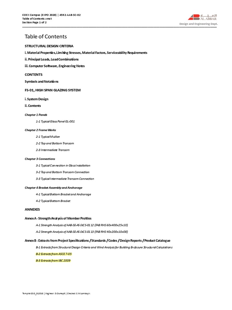 Mathcad - Table of Contents | PDF | Engineering