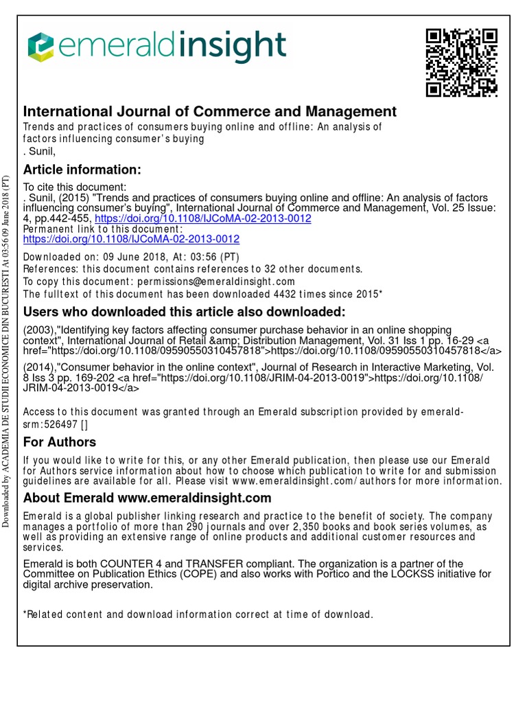 Comert Online | PDF | Online Shopping | Retail