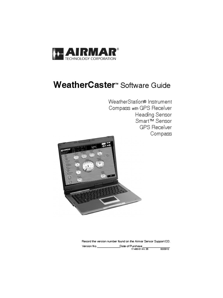 Weathercaster: Software Guide | PDF