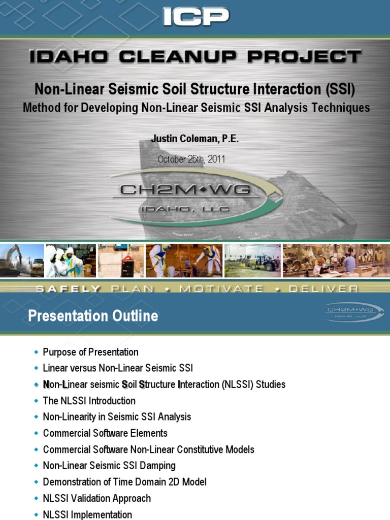 Non-Linear Seismic Soil Structure Interaction Method For Developing ...