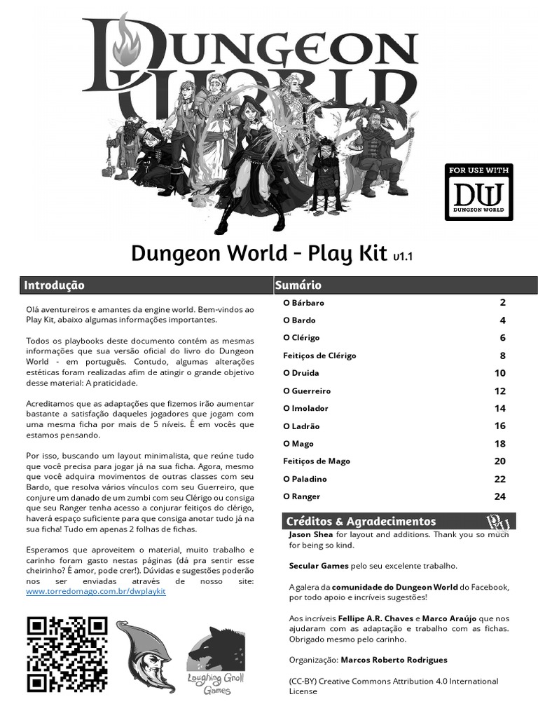 Guia de Classes para Dungeon World | PDF | Sacrifício | Oração
