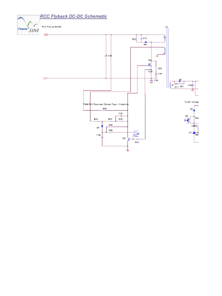 RCC Flyback DC-DC | PDF