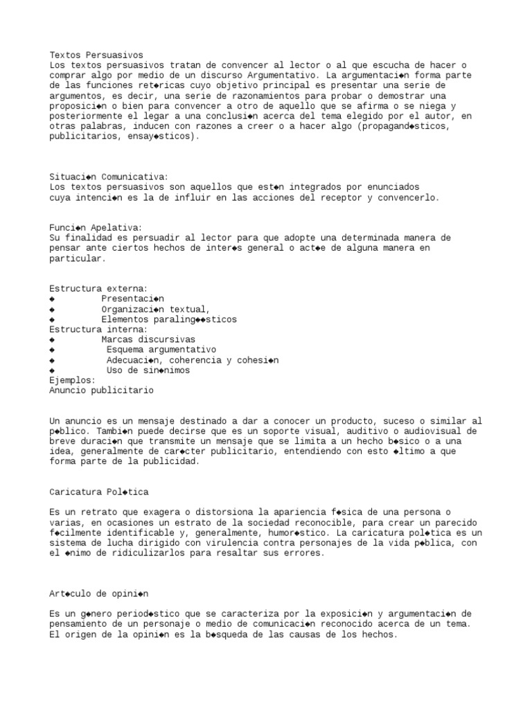 Texto Persuasivo | PDF | Ensayos | Publicidad