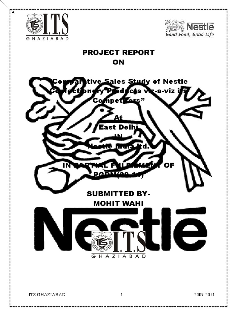 Nestle Confectionery Sales Study | PDF | Nestlé | Brand