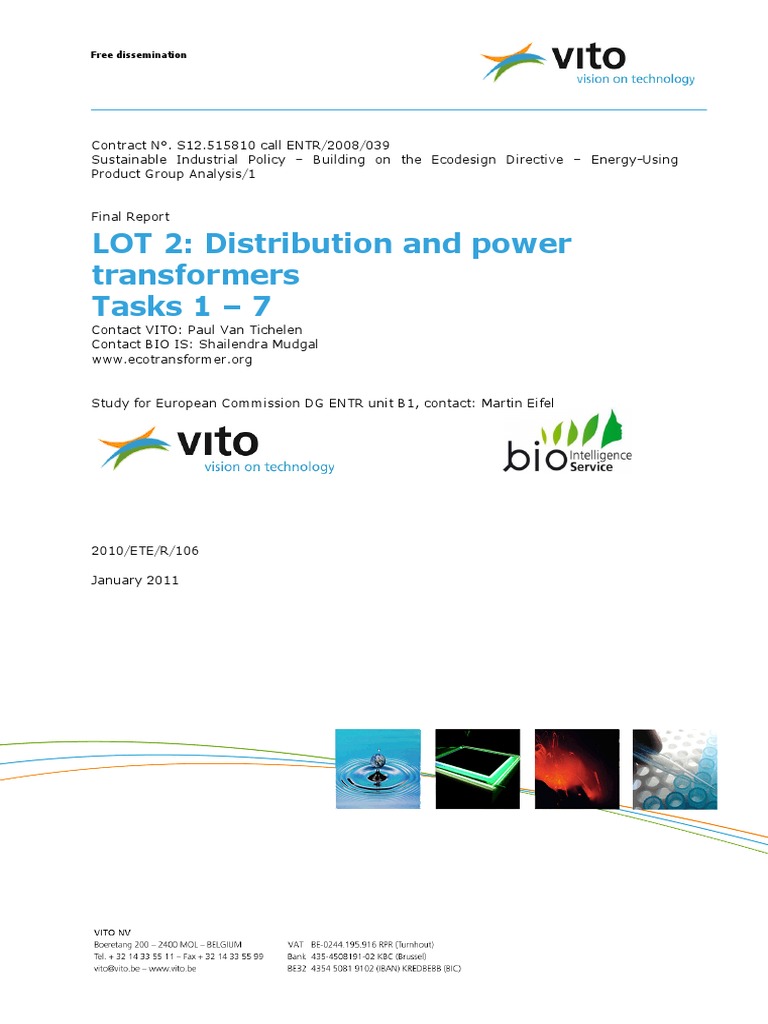 Ecodesign Study Lot2 Transformers 2011 | PDF | Electric Power ...