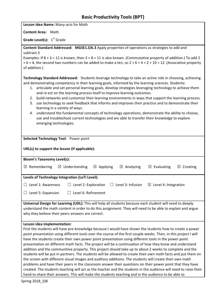 Williams bpt2 | PDF | Teachers | Educational Psychology