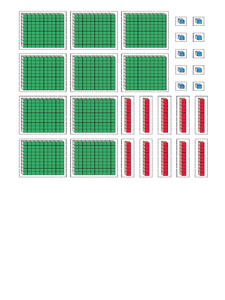 Bloques Multibase para Imprimir | PDF