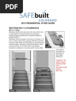 Alberta Building Code: Stair Guidelines | PDF | Stairs | Building ...