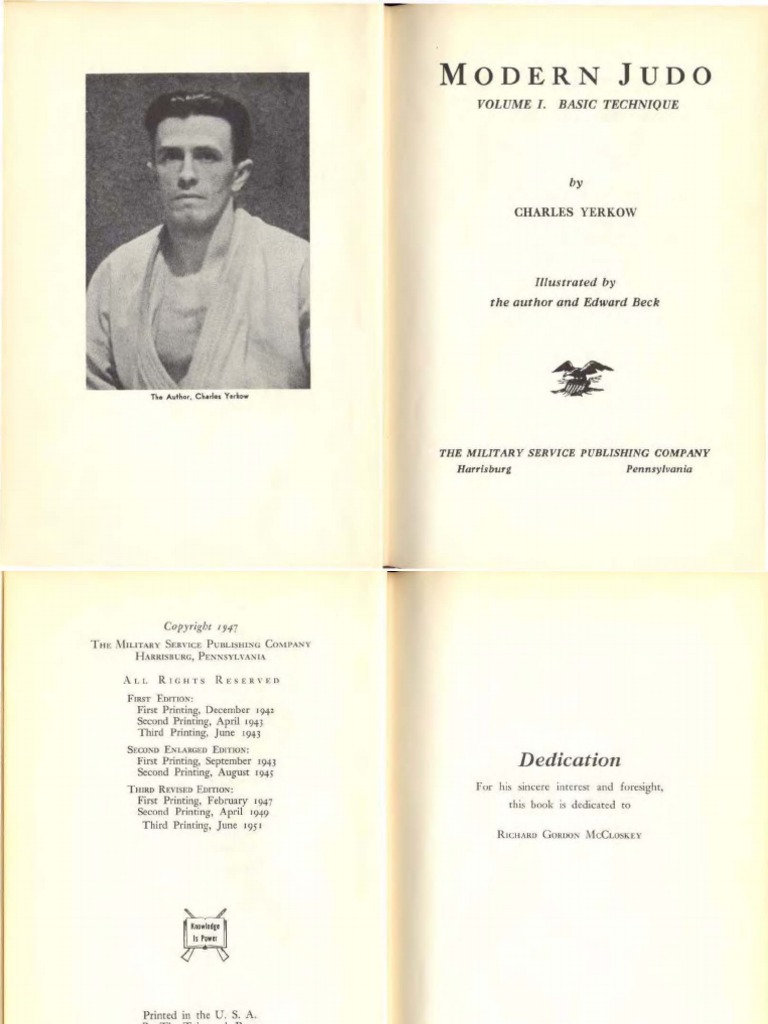 Modern Judo Volume 1 | PDF | Judo | Jujutsu