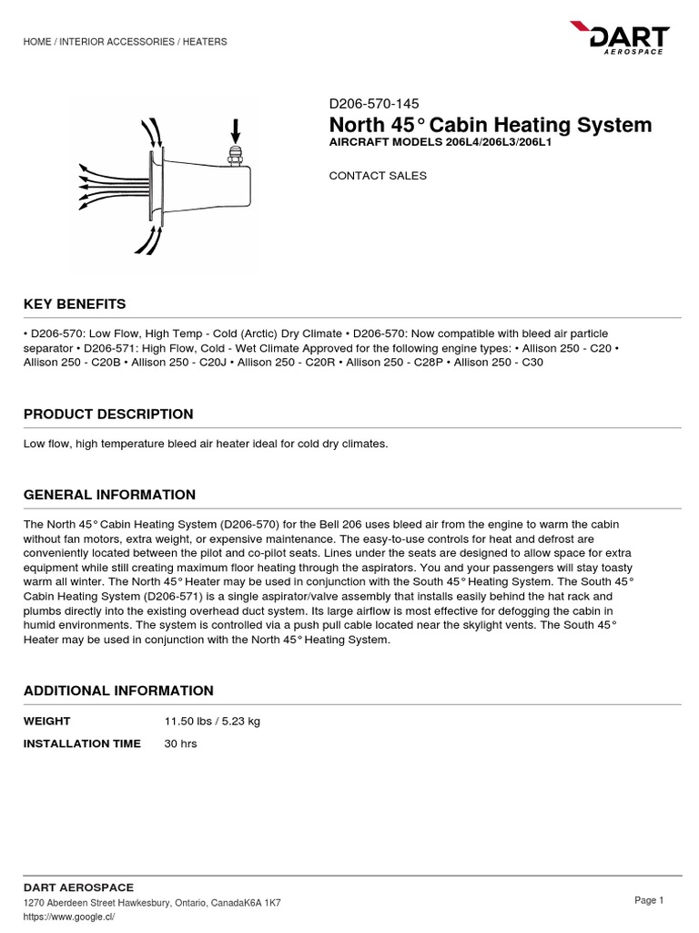 North 45 Cabin Heating System | PDF | Hvac | Temperature