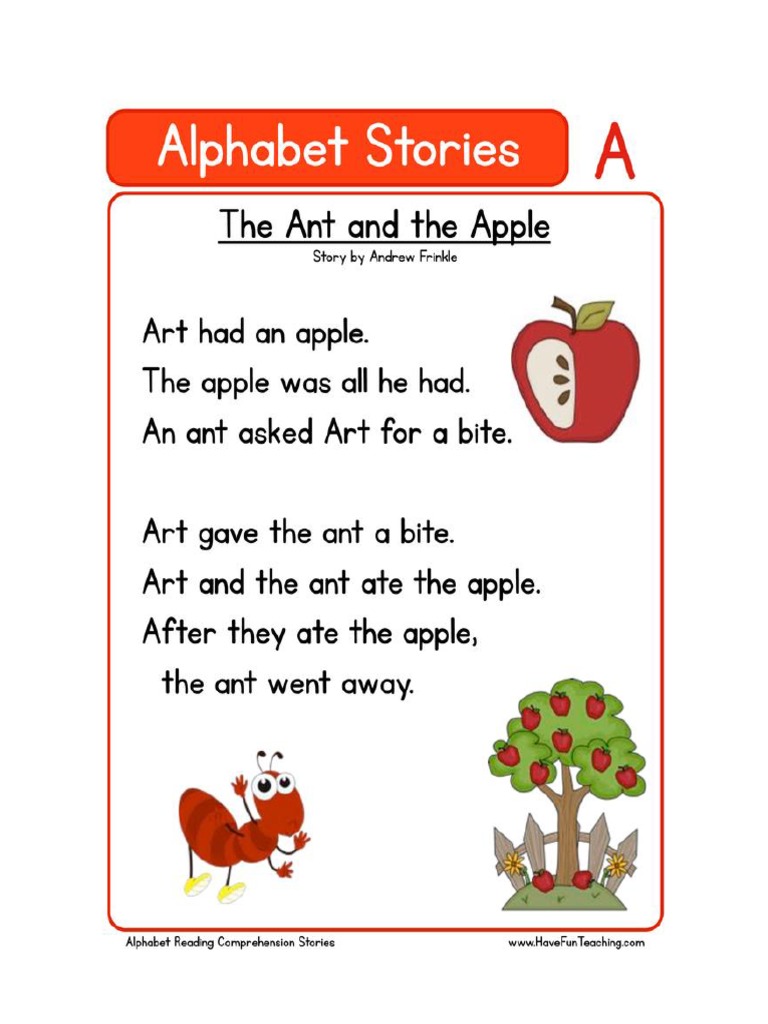 Alphabet Stories Word | PDF