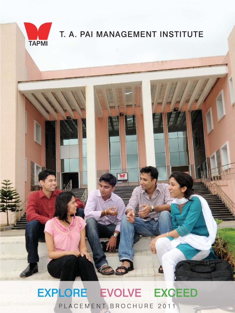 TAPMI Placement Brochure 2010-11 | PDF | Marketing | Non Governmental ...