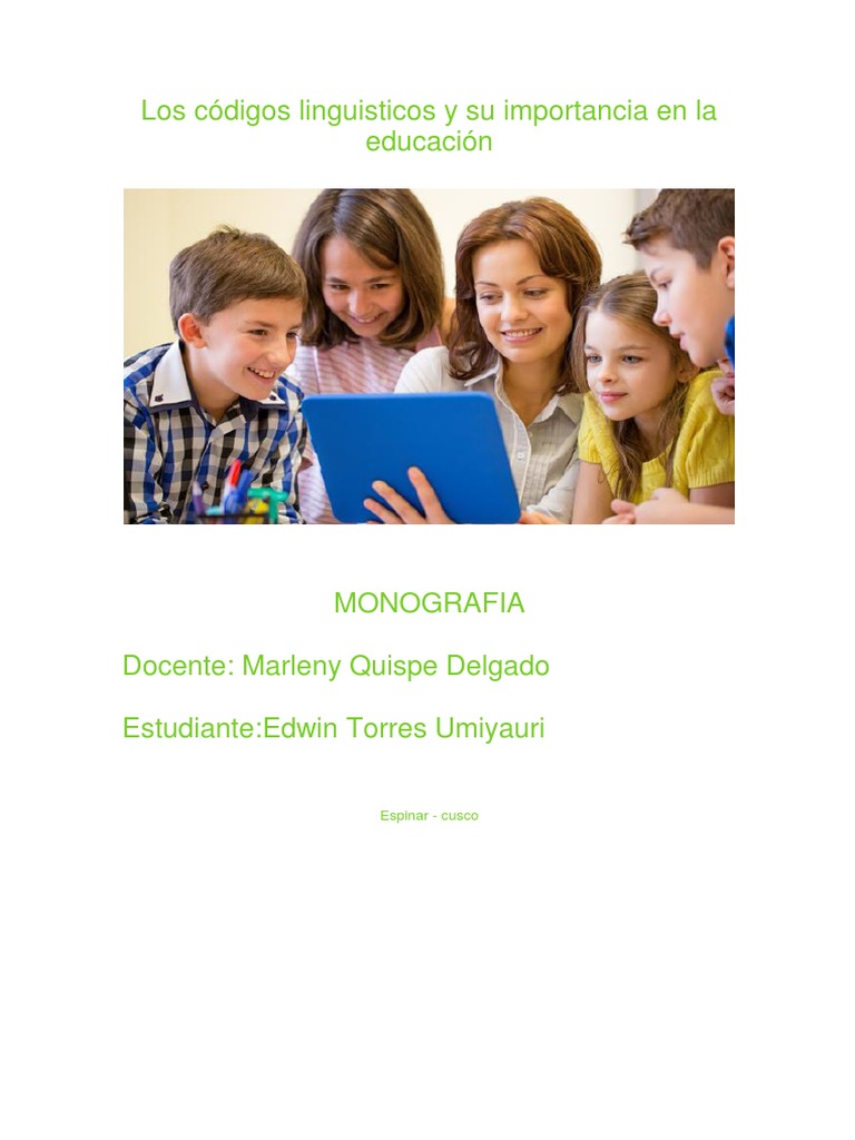 Codigos Linguistico | PDF | Plan de estudios | Sociedad