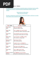Adjetivos para Describir Comida | PDF | Gusto | Alimentos