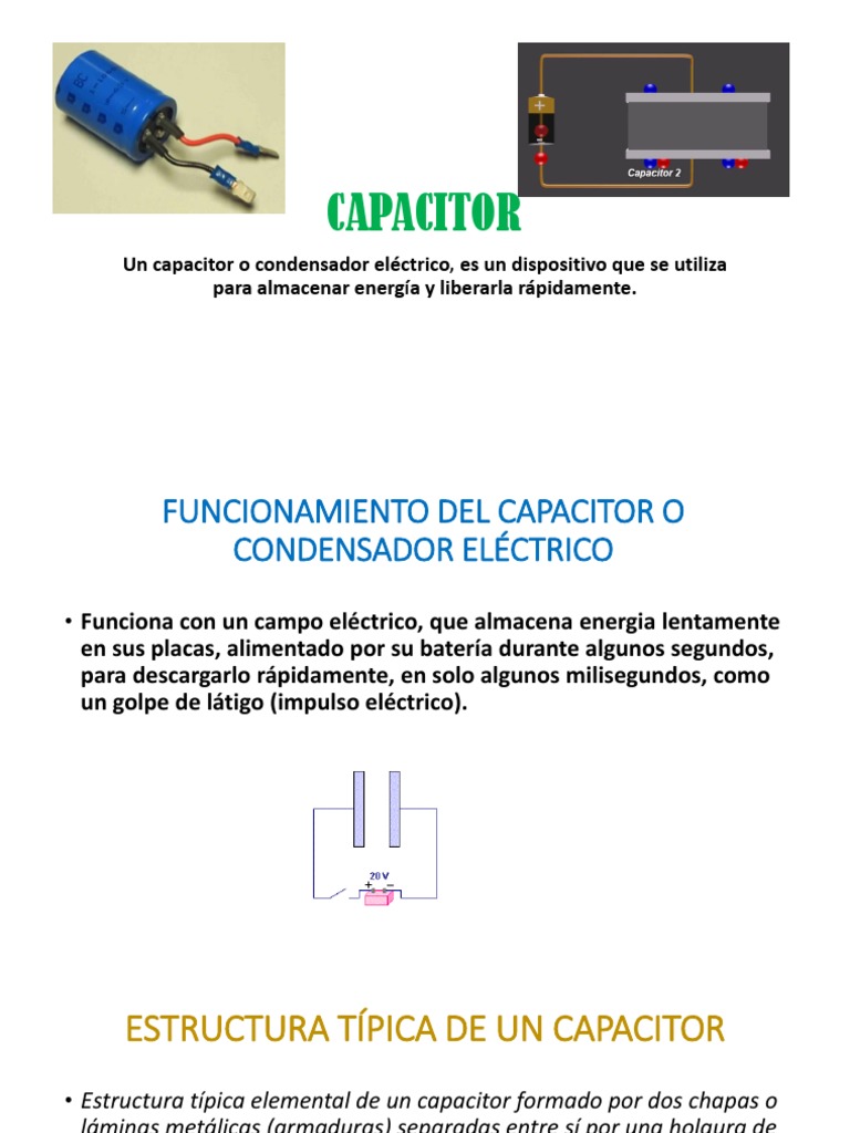 Capacitor | PDF