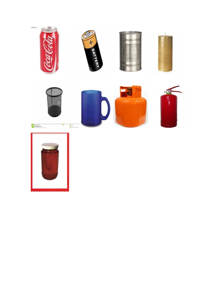 Exemplos De Objetos Em Forma De Cilindro 11 Ideas De FIGURA : EL