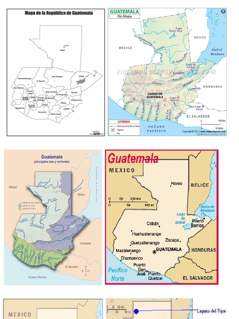 Geografia de Guatemala | PDF