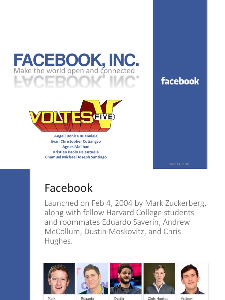 Facebook's Competitive Strategy Overview | PDF | Facebook | Value Chain