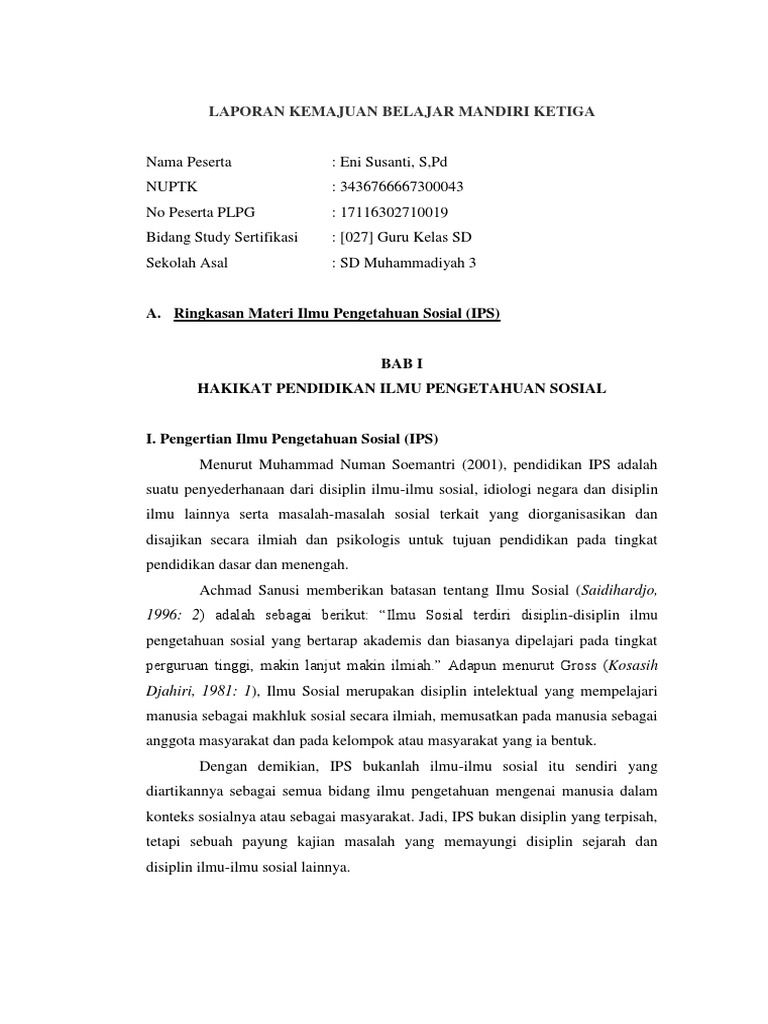 Tugas Mandiri 3 (Eni Susanti) | PDF | Sejarah