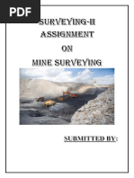 Overview of Mining Surveying Techniques | PDF | Surveying