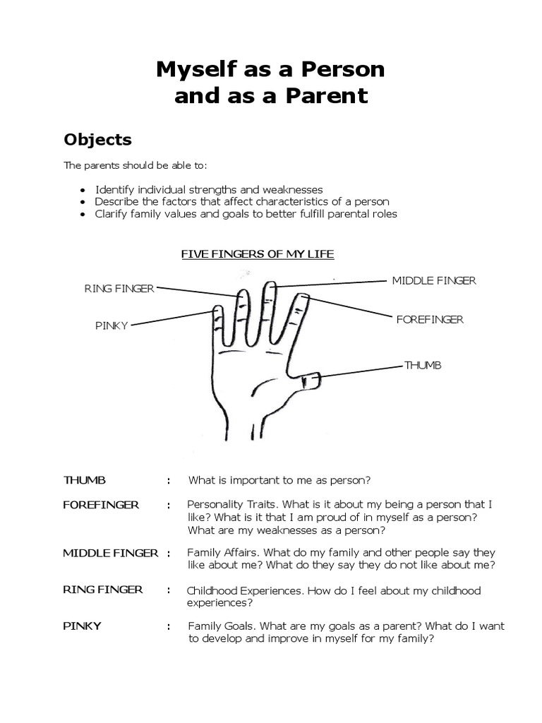 Myself As A Person and As A Parent: Objects | PDF | Metaphysics Of Mind ...