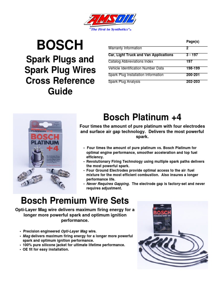 Spark Plugs&Wires Guide | PDF | Vehicle Technology | Wheeled Vehicles
