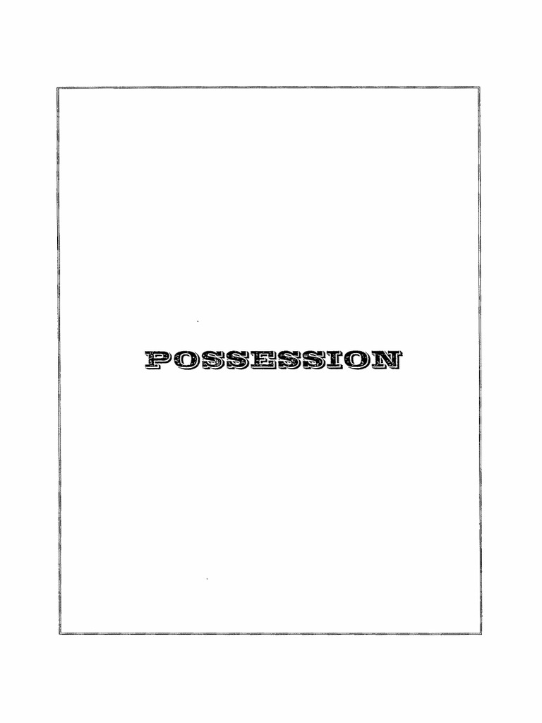 05 Chapter 3 | PDF | Possession (Law) | Theft