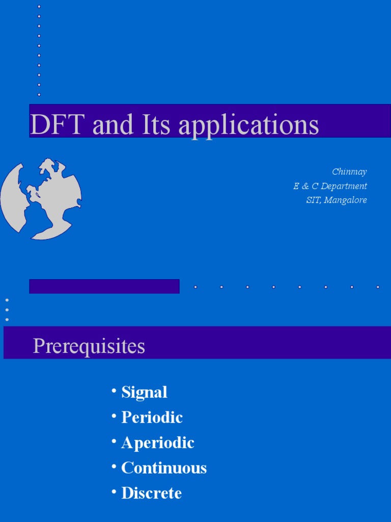 DFT: Properties and Applications | PDF
