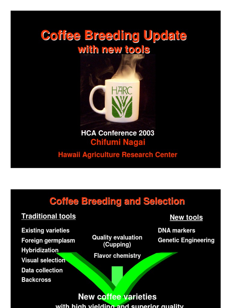 Coffee Breeding | PDF | Plant Breeding | Quantitative Trait Locus