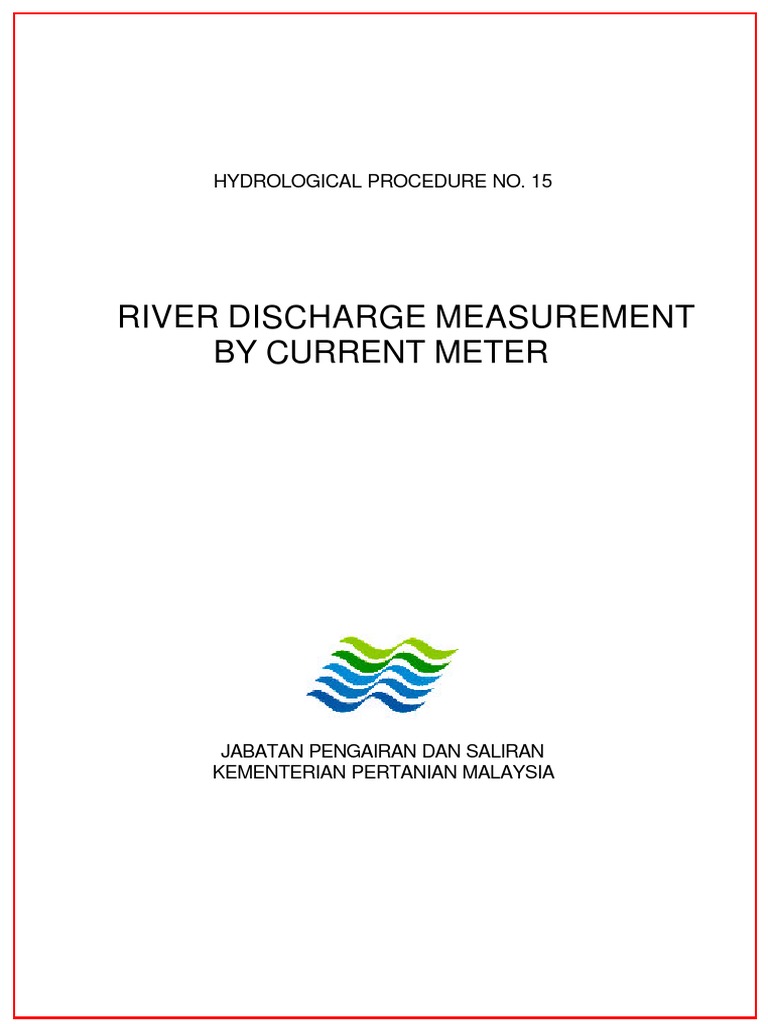 Hydrological Procedure No 15 - River Discharge Measurement by Current ...